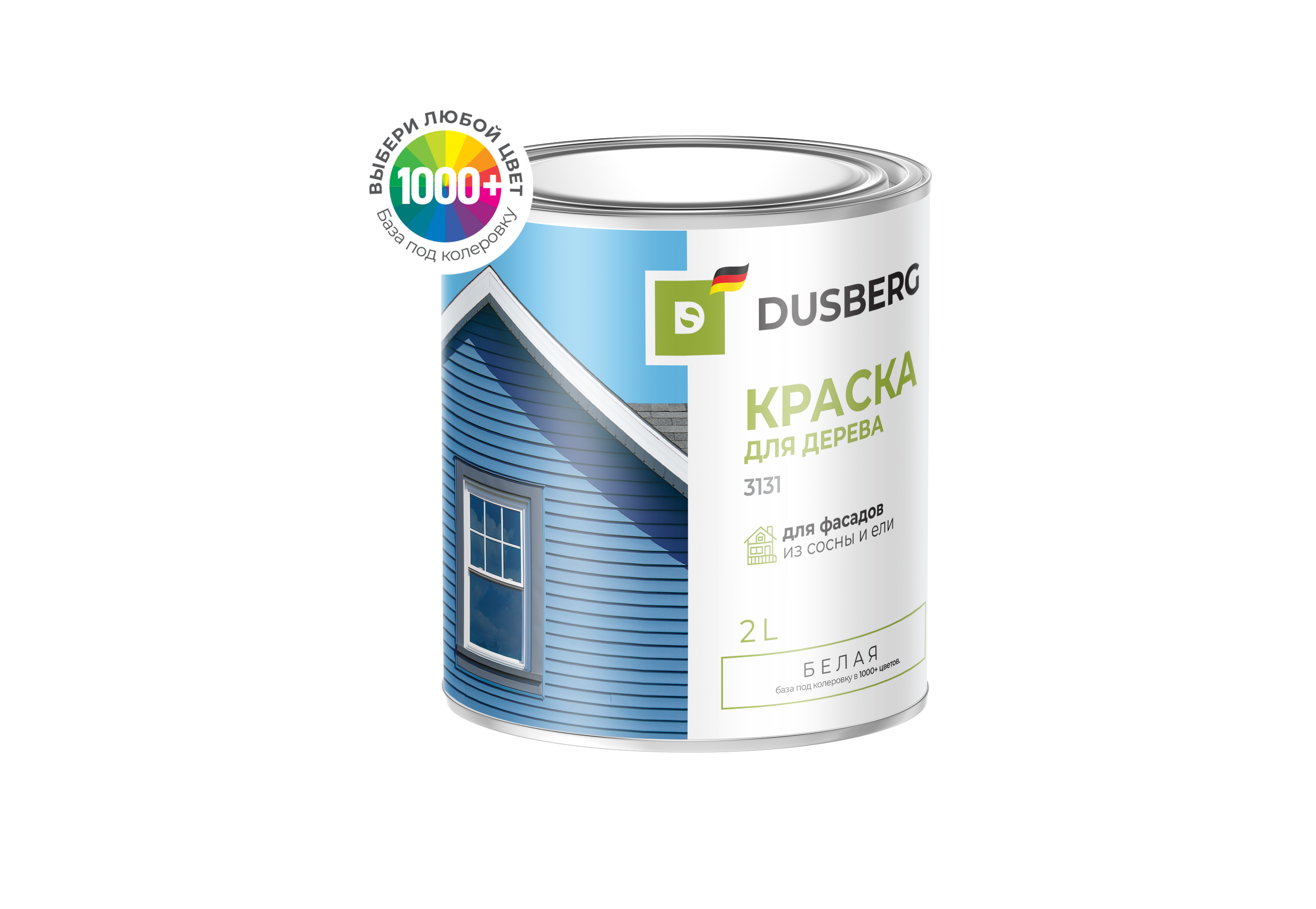 Dusberg - краски из натуральных масел для деревянного домостроения